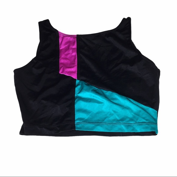 Danskin | Tops | Danskin Vintage 8s Sports Bra Crop Top | Poshmark